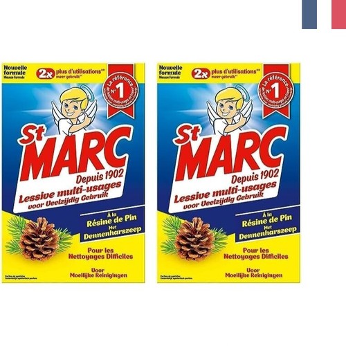 Lessive St Marc 1,4 Kg à la Résine de Pin - Zéro Phosphate, 2x Plus ...