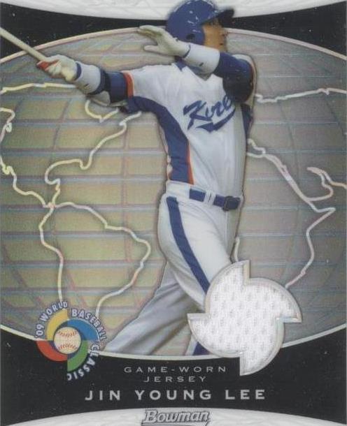 2009 Bowman Sterling - World Baseball Classic Relics Jin Young Lee #BCR-JLL Refractor /199 (MEM ...