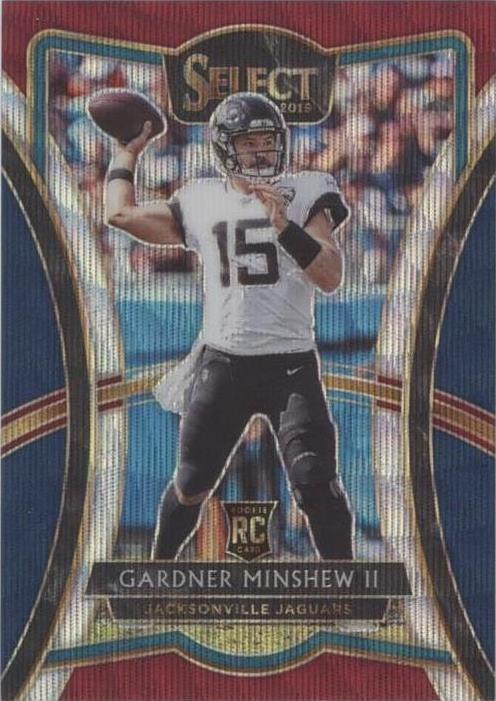 2019 Panini Select - Premier Level Gardner Minshew II #178 Tri-Color ...