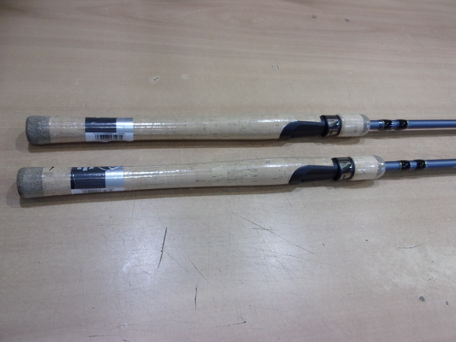 2 PFLUEGER PRESIDENT SPINNING RODS 6 foot 9 inch length Medium Light ...