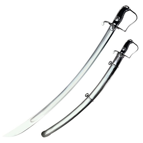 Cold Steel 88SS L1796 Light Cavalry Saber 33" 1055 Carbon Steel Blade ...