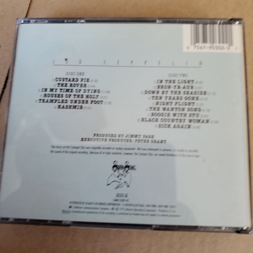 Led Zeppelin Physical Graffiti TARGET ERA Swan Song SS 200-2 RARE 1 USA ...