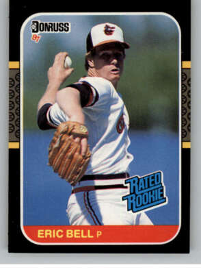 1987 Donruss #39 Eric Bell RC Rookie Orioles | eBay