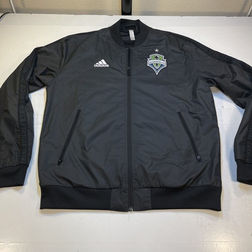 SEATTLE SOUNDERS FOOTBALL CLUB FC SOCCER MLS Zip Up JACKET Mens M ...
