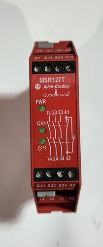 Allen Bradley Safety Relay MSR-127T / 440R-N23126 SER.C | eBay