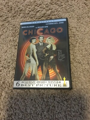 Chicago (DVD, 2003, Widescreen) - NEW 786936219197| eBay