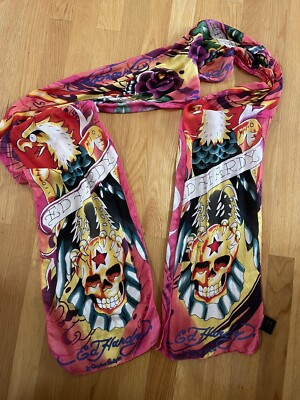 Ed Hardy Cotton Scarf New | eBay