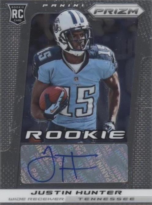 2013 Panini Prizm - Autographs Justin Hunter #251 (AU, RC) for sale ...