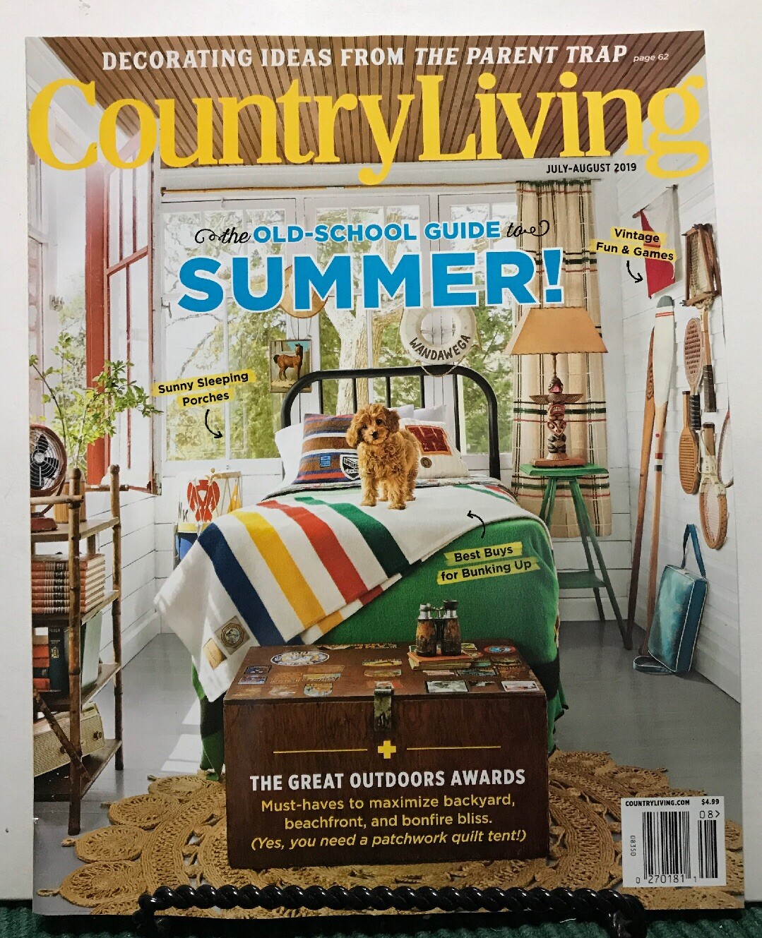 Country Living Old School Guide Summer Decorating July August 2019 FREE ...
