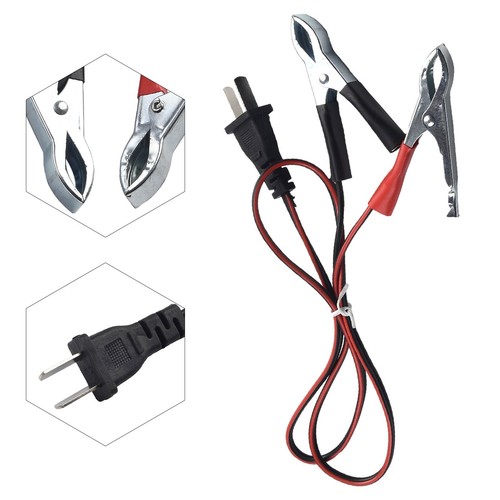 Efficient Battery Cable for Gas Inverter Generators 12V with Clip and ...