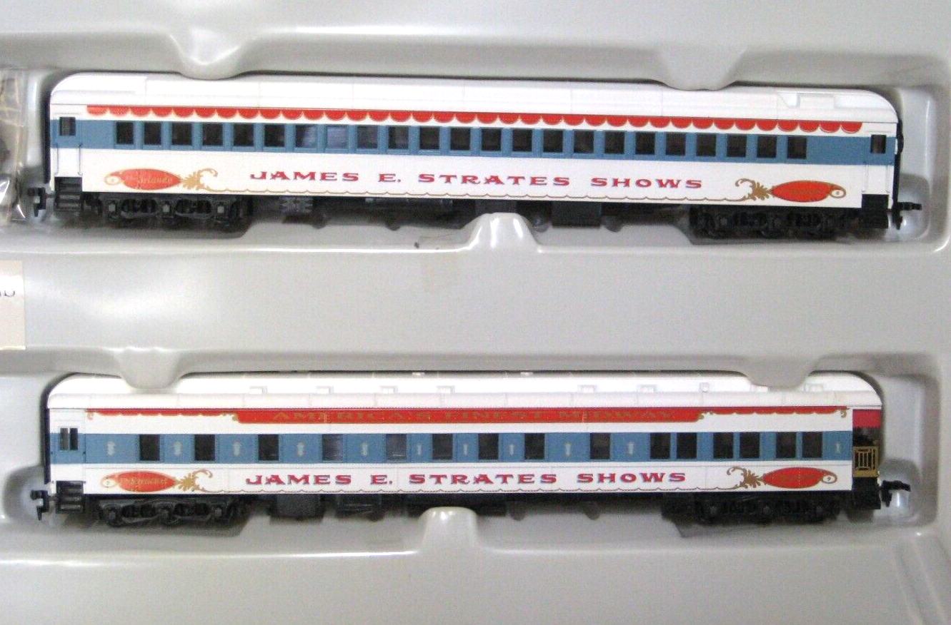 HO JAMES E STRATES SHOWS MODELERS SET OF 4 CARS SPECIAL EDITION SERIES ...