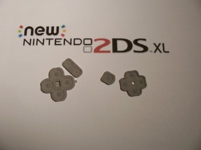 Nintendo 2DS XL Button Rubber Pads Set Replacement Repair Part | eBay