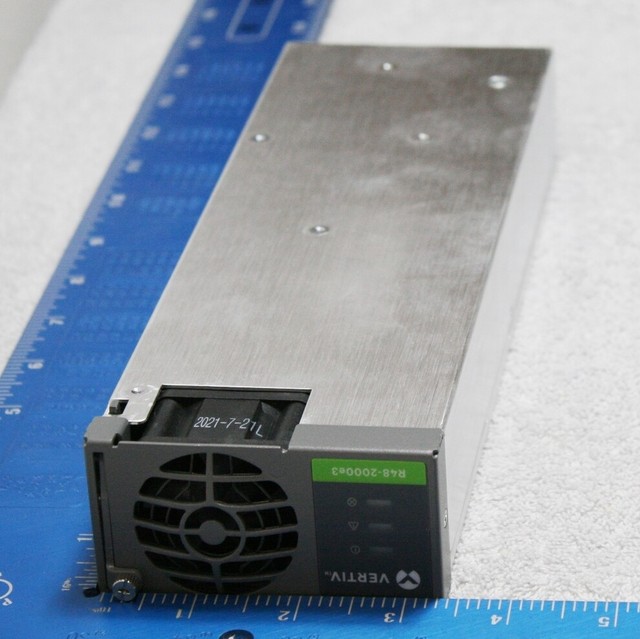 Emerson Vertiv Netsure 5100 M830b & 5x R48-2000e3 Esure DC Rectifier ...