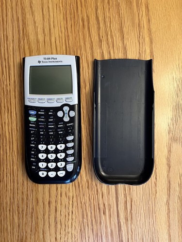 Texas Instruments T1-84 Plus Graphing Calculator W/ Cover & Batteries ...