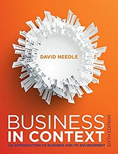 Business In Context Broché David Needle | eBay