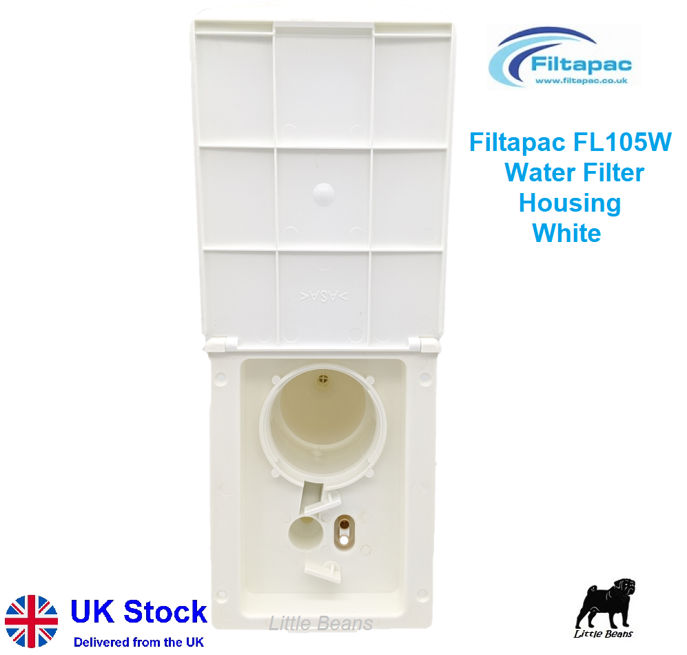 Filtapac Caravan Water Inlet Housing Filter Carver Replacement WHITE ...