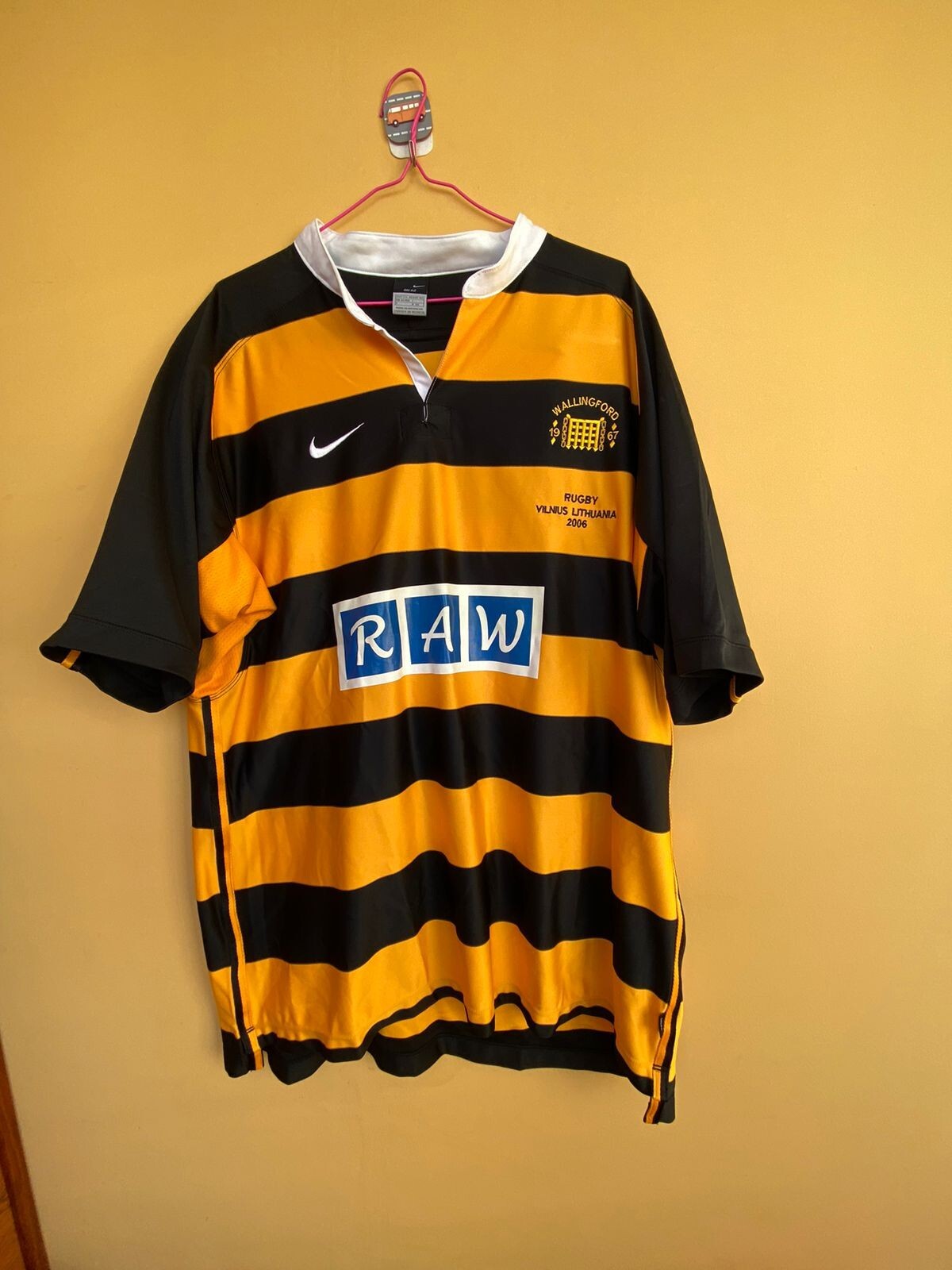 rare wallingford rugby nike 2006 vilnius lithuania jersey shirt size ...