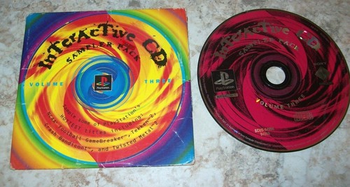 Sony PlayStation 1 Interactive CD Sampler Pack PS1 Demo Vol. Three # 3 ...