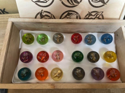 Power Rangers Wild Force Gaoranger Gao Crystal Figures Lot 18 Set ...