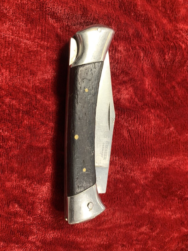 Vintage 1960's 70's Giesser Germany Rostfrei Lockback Pocket Knife Rare ...