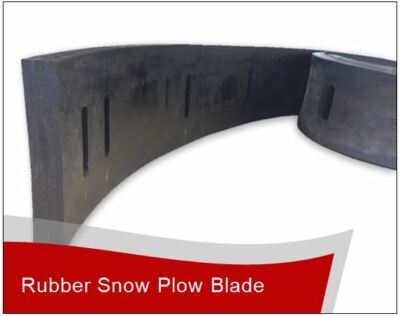 1"x8"x8' (act length 93")Linville Snow Pusher Plow Rubber Cutting Edge ...