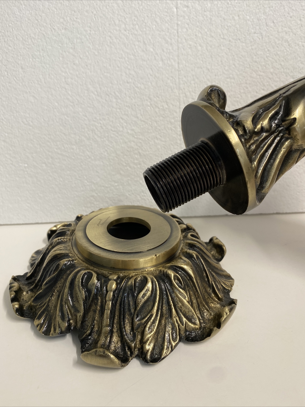 Unique Decorative Brass Garden Spigot/Faucet with Wall Plate, NEW | eBay
