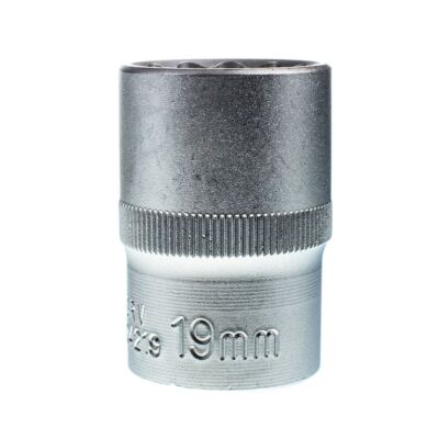 ASTA 19mm Socket 1/2" Drive Metric 12 Point (12PT) Chrome Vanadium (Cr ...