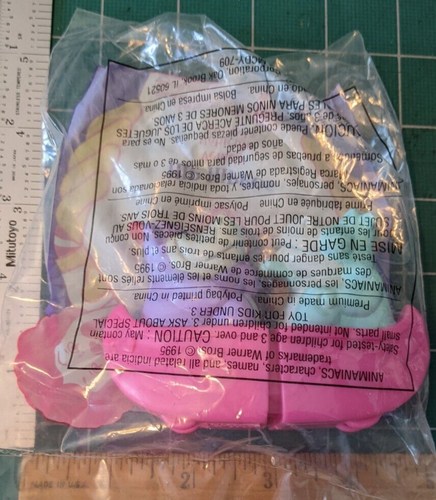 Animaniacs Hip Hippos #8 Happy Meal Toy 1994 Warner Brothers VTG New in ...