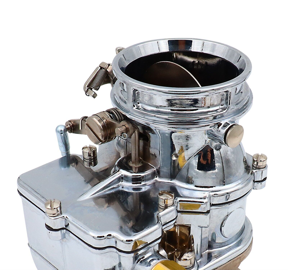 For Stromberg 97 2 Barrel Carburetor Hot Rod Speedway 3 Bolt not Chrome ...