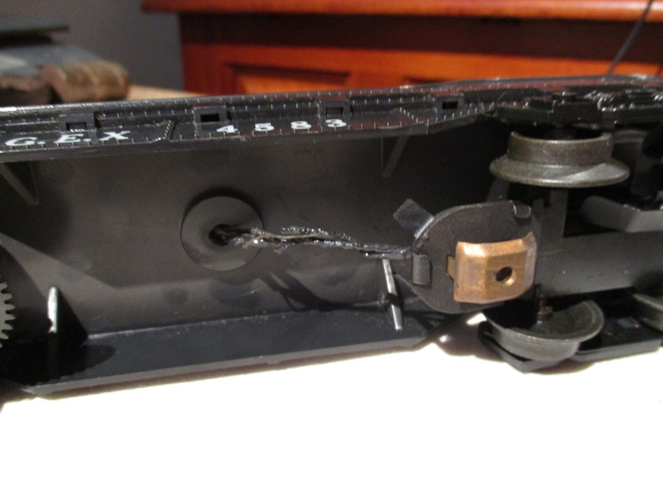 MARX REVOLVING SEARCHLIGHT CAR G.E.X 4583 | eBay