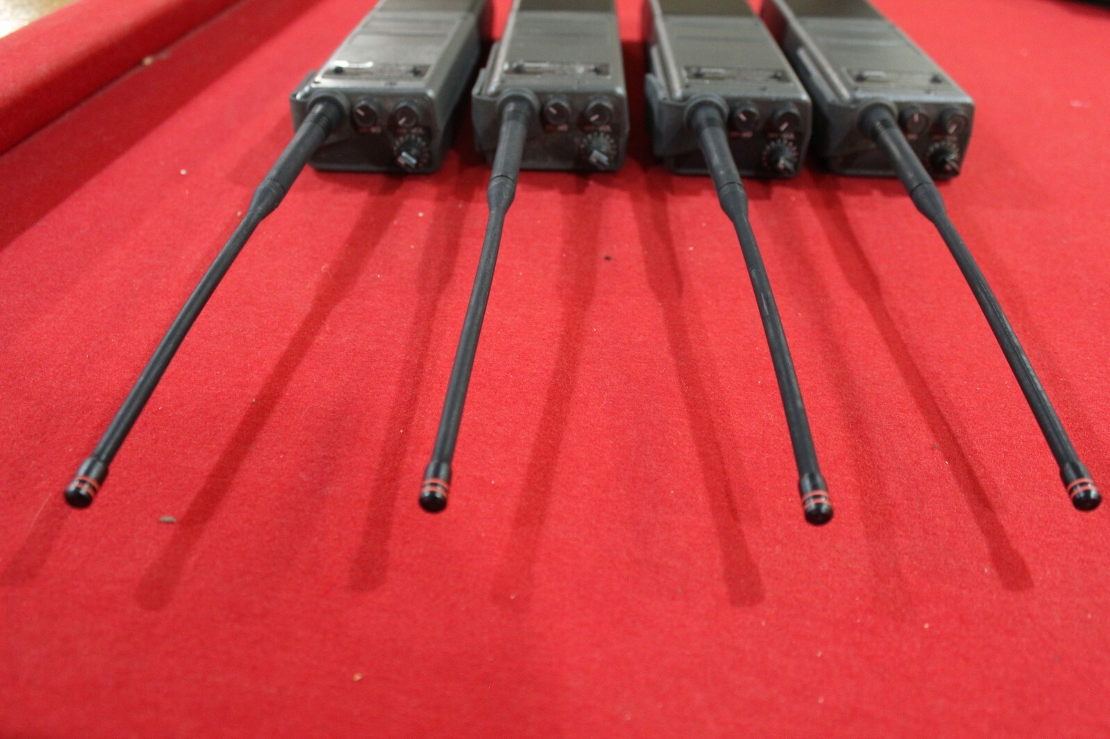 4 MILITARY SURPLUS PRC 127 RADIO RECEIVER TRANSMITTER WALKIE TALKIE ...