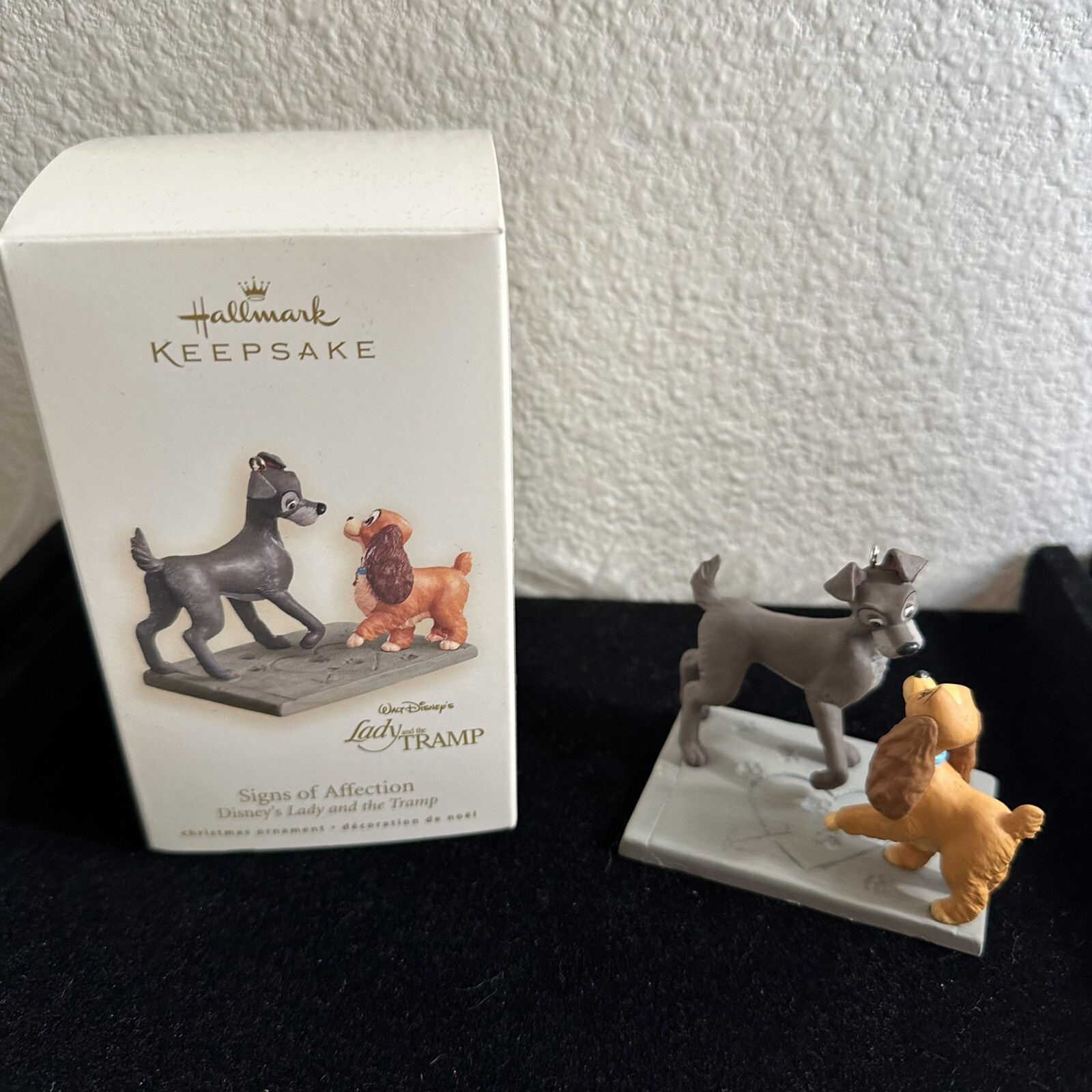 HALLMARK LADY AND THE TRAMP SIGNS OF AFFECTION 2008 DISNEY CHRISTMAS ...