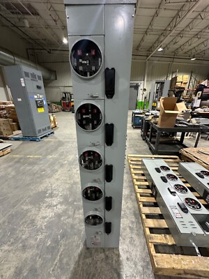 GE METER STACK BASE TMPR8520RBUS 800 AMP 208V 120V240V 3R | eBay