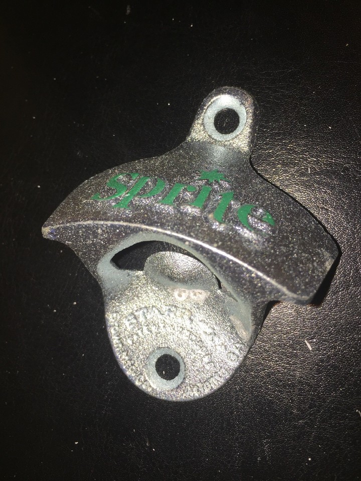 Sprite Fanta Barqs Bottle Opener Rootbeer Soda Metal Patina Beer Cola ...
