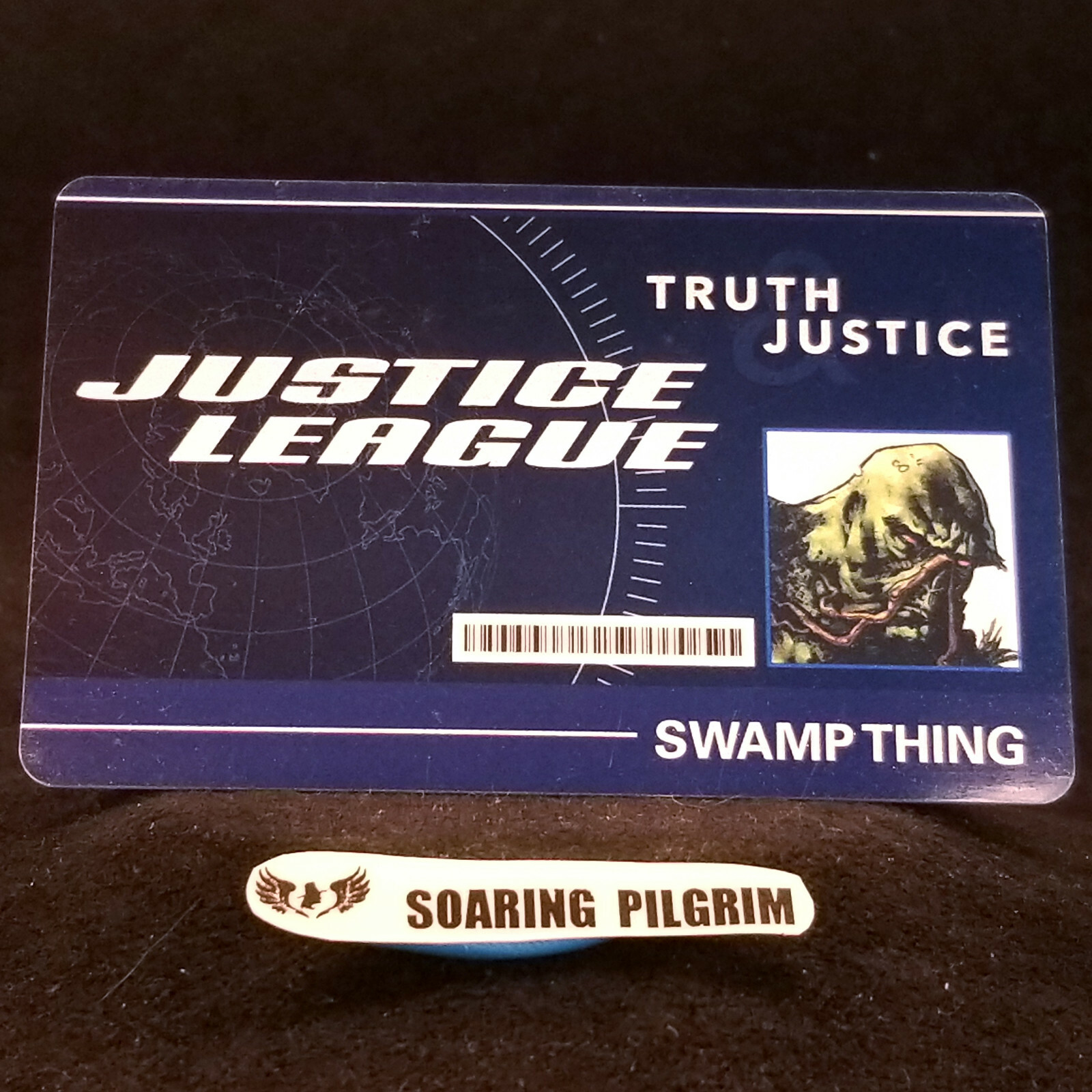 SWAMP THING ID CARD - DCID-006 Convention Exclusive DC Heroclix | eBay