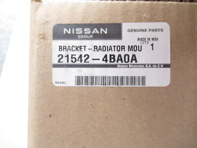 Genuine OEM Nissan 21542-4BA0A Radiator Upper Mounting Bracket 2014 ...