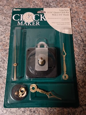 Darice 11/16" Clock Maker Kit w/ 2.75" Hands Quality Parts Original | eBay