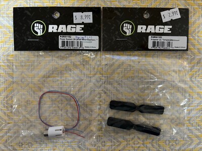 Rage RC #RGRA1182 & #RGRA1183: Power System & Props (2) for Tempest 600 ...