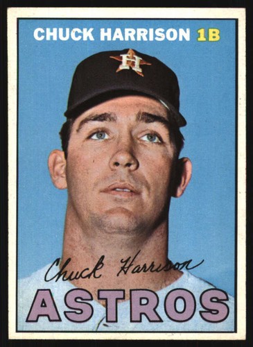1967 Topps #8 Chuck Harrison EX/EX+ Astros 579148 | eBay