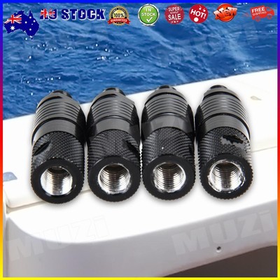 AU 4pcs Quick Release Connector Carp Fishing Alarms and Rod Pod Bank ...