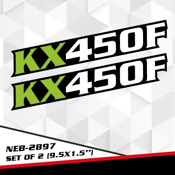 DECAL STICKERS GRAPHIC FOR KAWASAKI KX 450 F SWINGARM 450F DIRTBIKE NEB ...