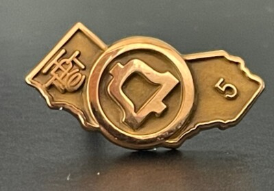 Vintage 10K GF Pacific Telephone Telegraph Co AT&T Bell 5 Year Employee ...