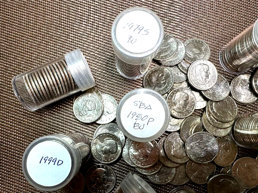 20 Coin Mixed Roll - 1979-1999-Susan B Anthony - Guaranteed 1980's ...