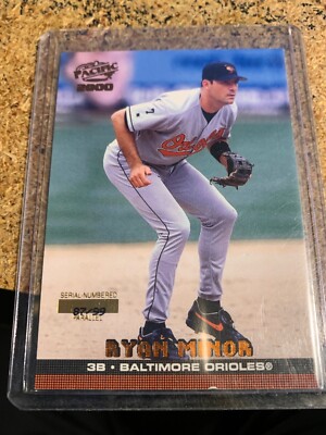 2000 PACIFIC RYAN MINOR SERIAL NUMBERED PARALLEL 87/99 ORIOLES ~ #57 | eBay