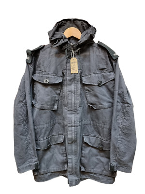 Black SAS Army Issue Black Rip Stop Combat Tactical Smock Jacket 180/96 ...
