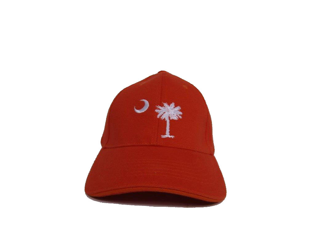 South Carolina SC State Palmetto Orange Embroidered Cap Hat | eBay