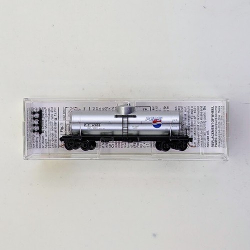 Micro-Trains 65450 N Scale 39' Single Dome Tank Car - Pepsi-Cola | eBay