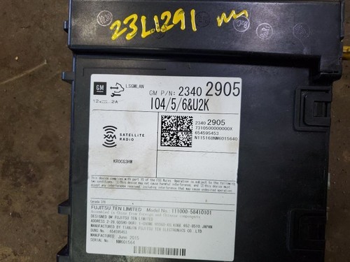Audio Equipment Radio Receiver 8.0" Screen ID 84293228 Fits 16-17 ...