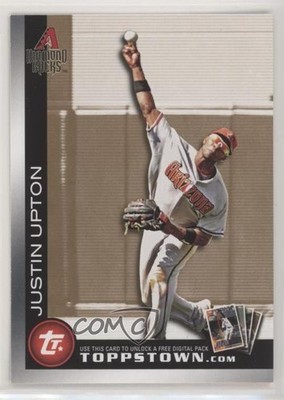 2010 Topps Ticket to Toppstown First Class Ticket Justin Upton #FCTTT19 ...