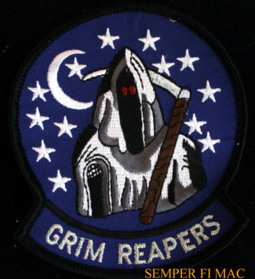 USAF 4451st Test Squadron Patch US AIR FORCE F-117 STEALTH PIN UP GRIM ...